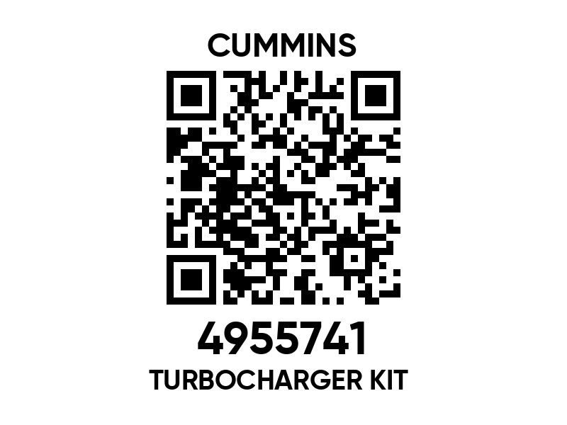 4955741 Turbocharger kit - Cummins spare part | 777parts.com