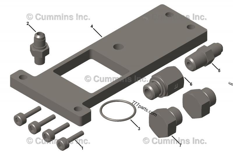 5299505 Turbocharger leak test kit - Cummins spare part | 777parts.com
