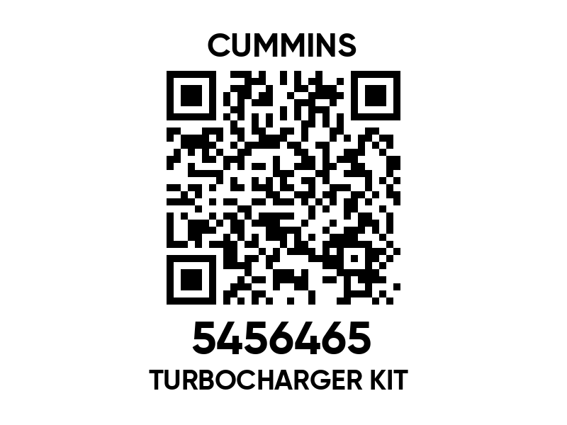 5456465 Turbocharger kit - Cummins spare part | 777parts.com