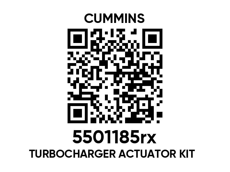 5501185kx Turbocharger actuator kit - Cummins spare part | 777parts.com