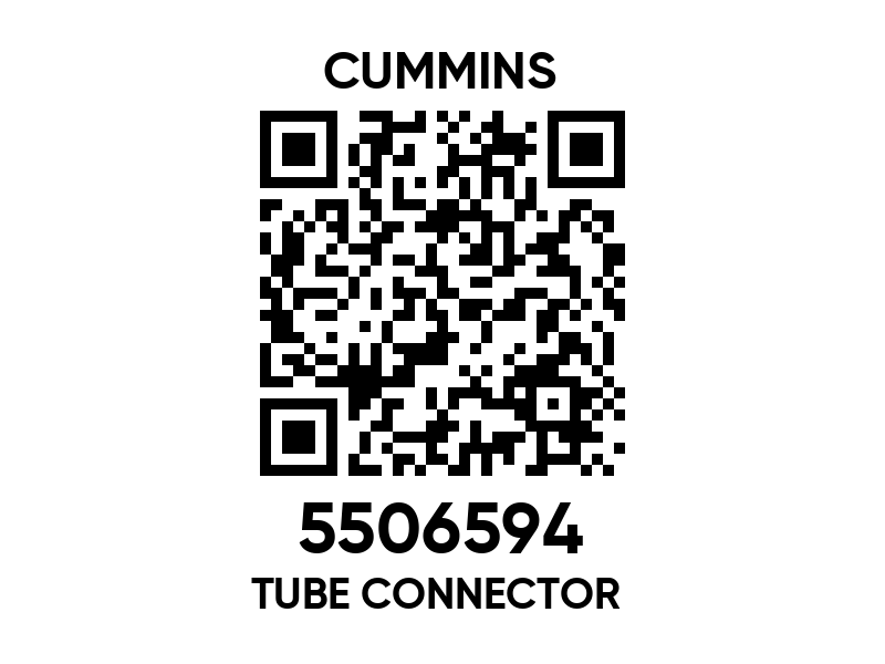 5506594 Tube connector - Cummins spare part | 777parts.com