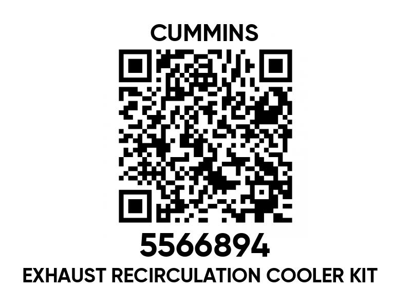 5566894 Exhaust recirculation cooler kit - Cummins spare part ...