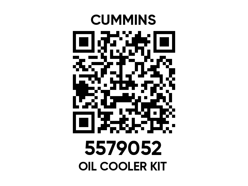 5579052 Oil cooler kit - Cummins spare part | 777parts.com