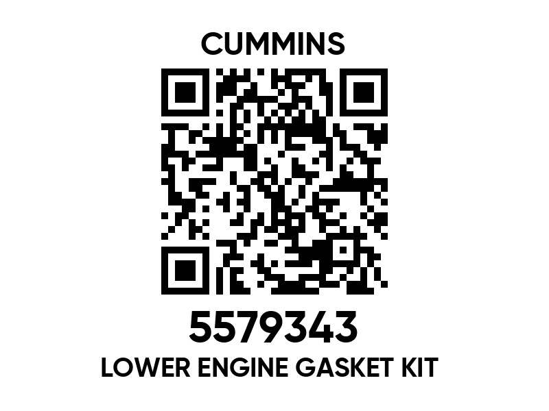 5579343 Lower engine gasket kit - Cummins spare part | 777parts.com