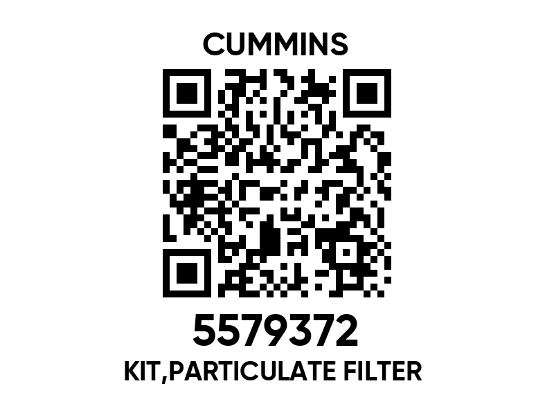 5579372 Kit,particulate filter - Cummins spare part | 777parts.com
