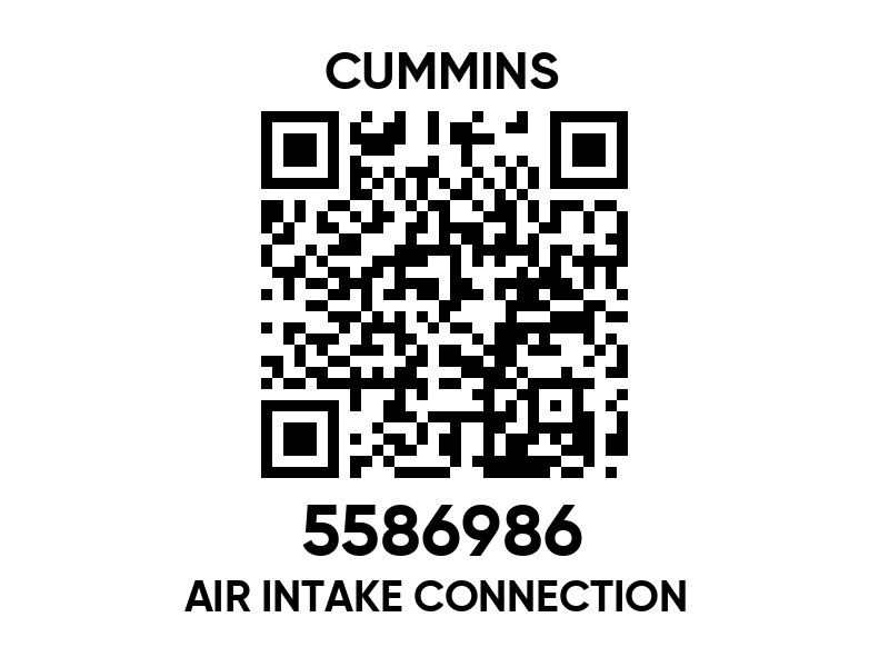 5586986 Air intake connection - Cummins spare part | 777parts.com