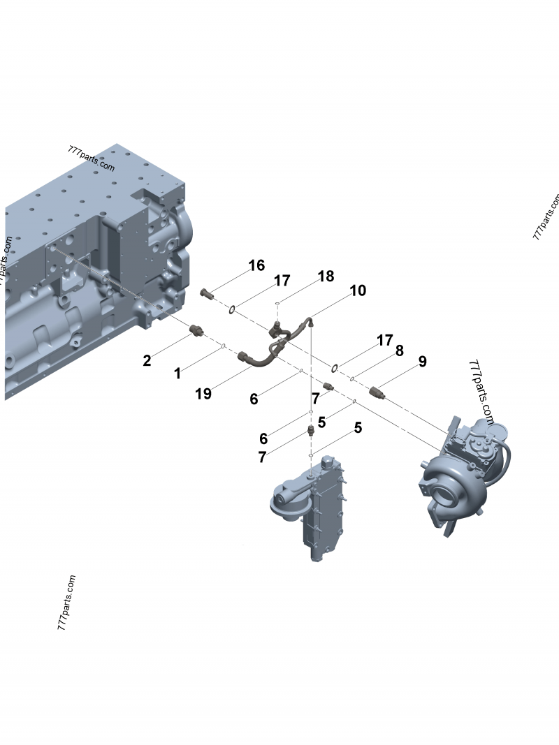 5579448 Upfit kit - Cummins spare part | 777parts.com
