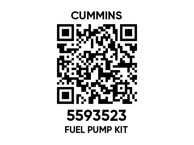 5593523 Fuel pump kit - Cummins запчасть для спецтехники | 777parts.com