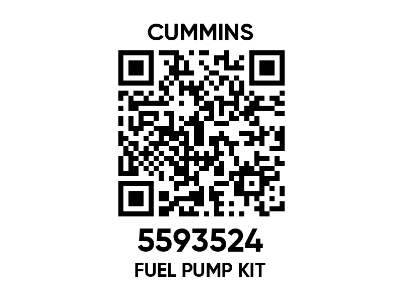5593524 Fuel pump kit - Cummins запчасть для спецтехники | 777parts.com