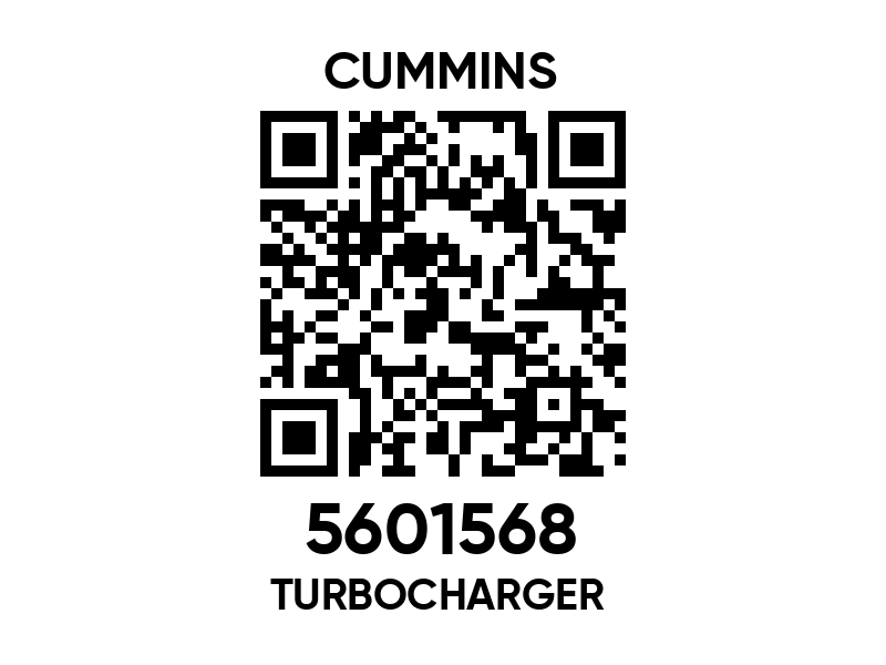 5601568 Turbocharger - Cummins spare part | 777parts.com