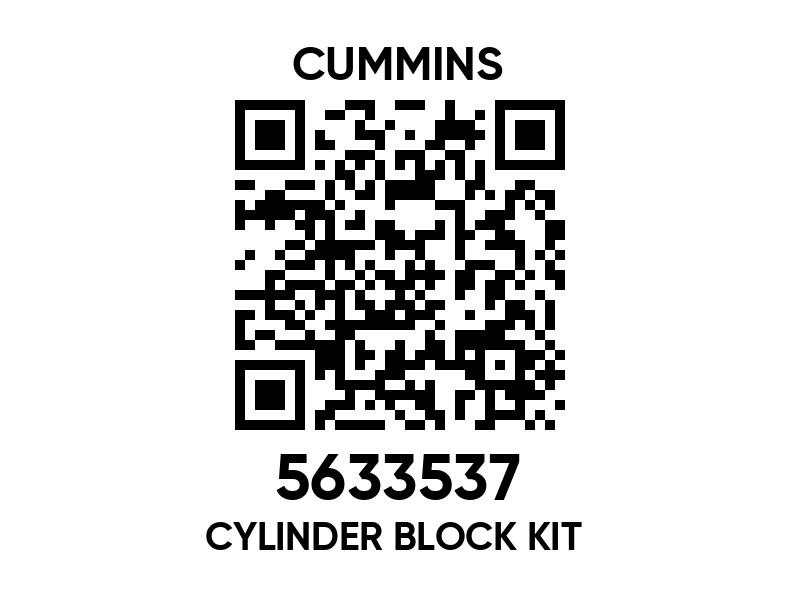 5633537 Cylinder block kit - Cummins spare part | 777parts.com