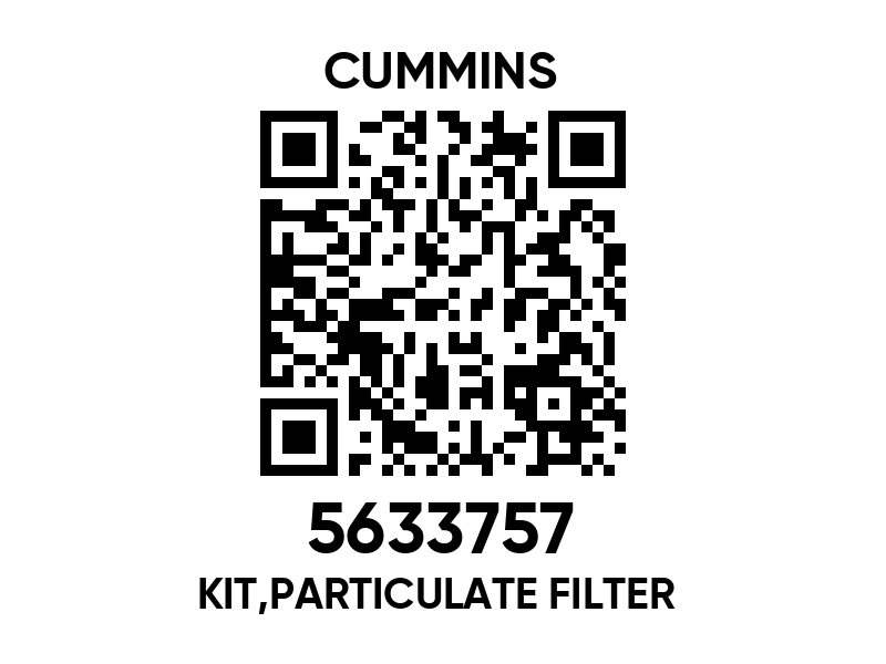 4354146 Particulate filter element - Cummins spare part | 777parts.com