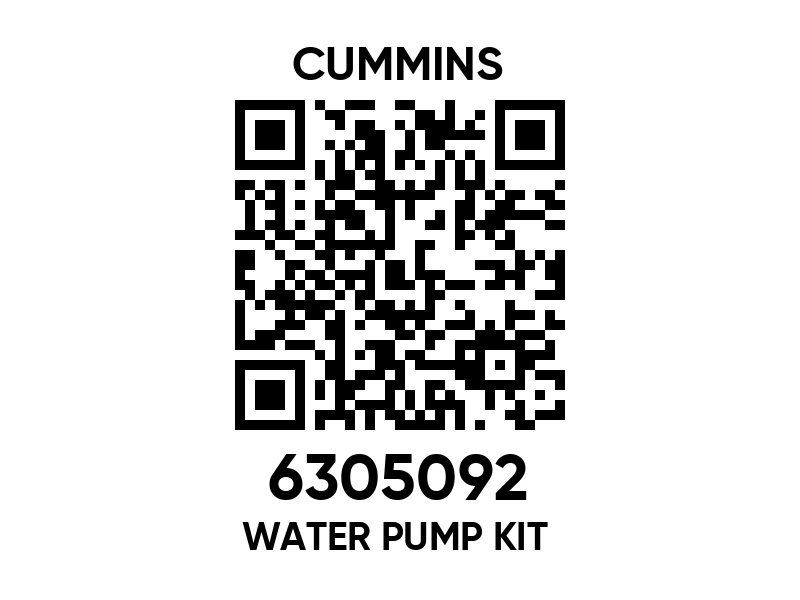 5406043 Water pump kit - Cummins spare part | 777parts.com