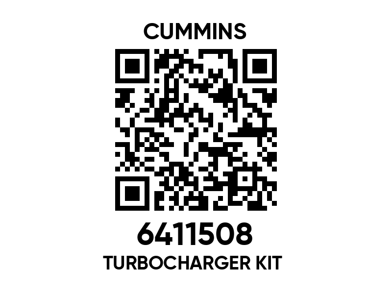 6411508 Turbocharger kit - Cummins spare part | 777parts.com