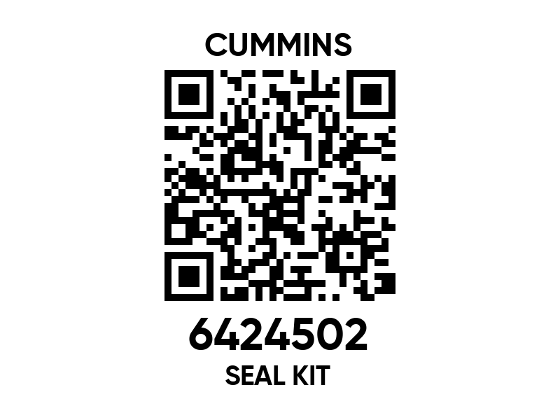 6424502 Seal kit - Cummins spare part | 777parts.com