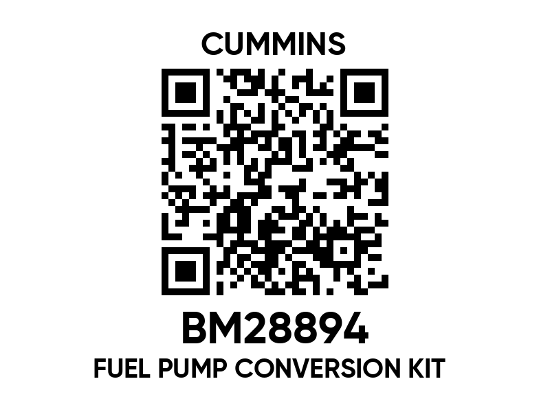 BM28894 Fuel pump conversion kit - Cummins spare part | 777parts.com