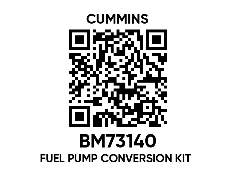BM73140 Fuel pump conversion kit - Cummins spare part | 777parts.com