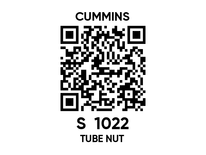 S 1022 Tube nut - s1022 - Cummins spare part | 777parts.com
