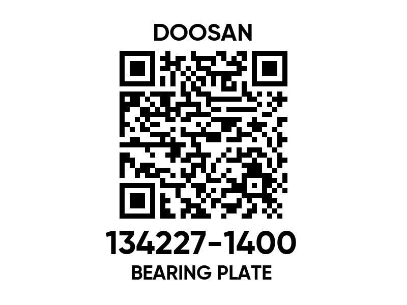 134227-1400 BEARING PLATE - 1342271400 - Doosan spare part | 777parts.com