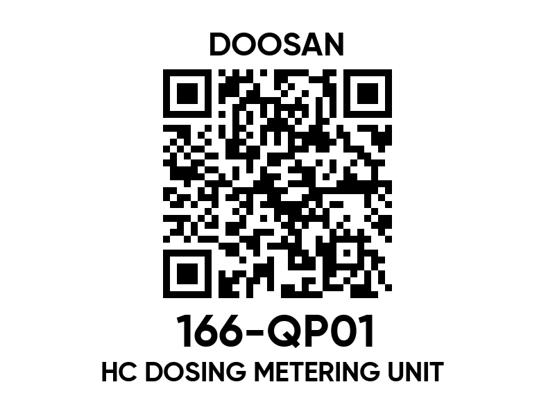 166-QP01 HC DOSING METERING UNIT - 166qp01 - Doosan spare part ...