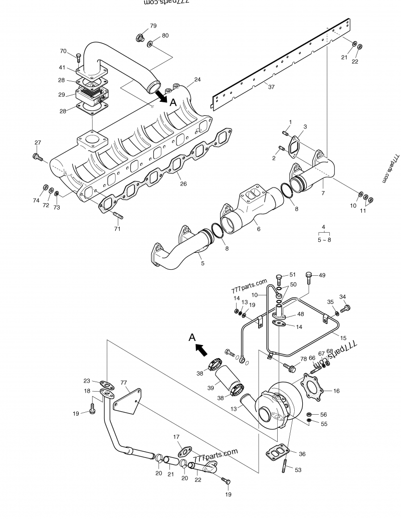 65.99601-8072A GASKET KIT, ALL OVERHAUL - 65996018072a - Doosan spare ...