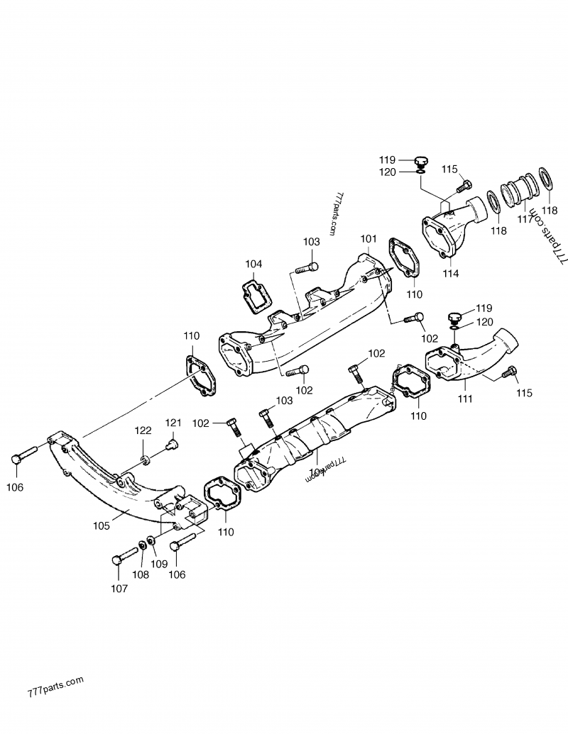 65.99601-8057 GASKET KIT, ALL OVERHAUL - 65996018057 - Doosan spare ...