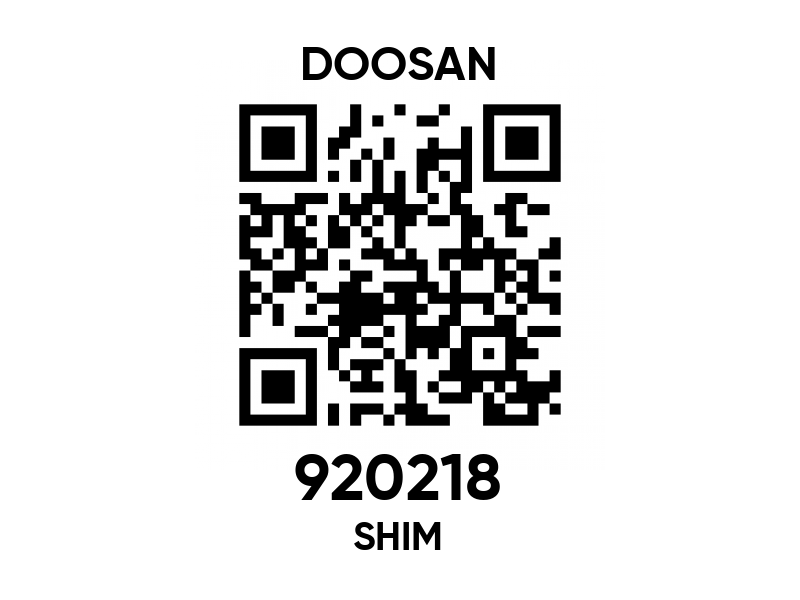 920218 SHIM - Doosan spare part | 777parts.com