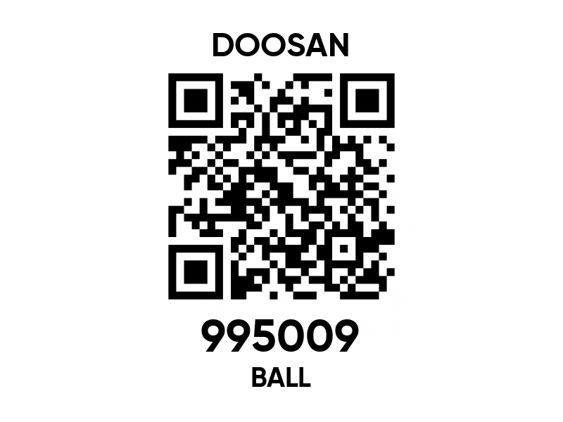 995009 BALL - Doosan spare part | 777parts.com