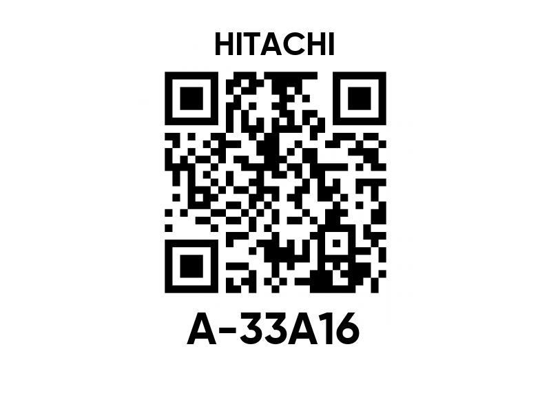 A-33A16 - a33a16 - Hitachi spare part | 777parts.com