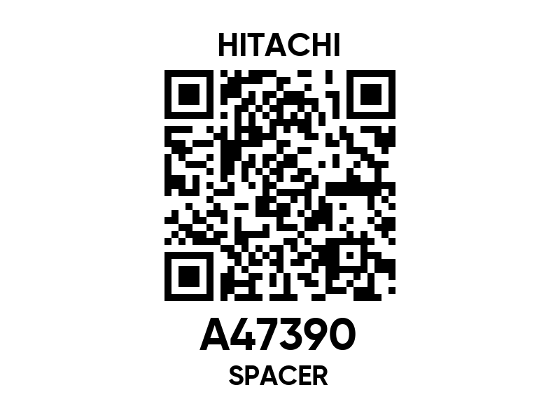 A47390 SPACER - Hitachi spare part | 777parts.com
