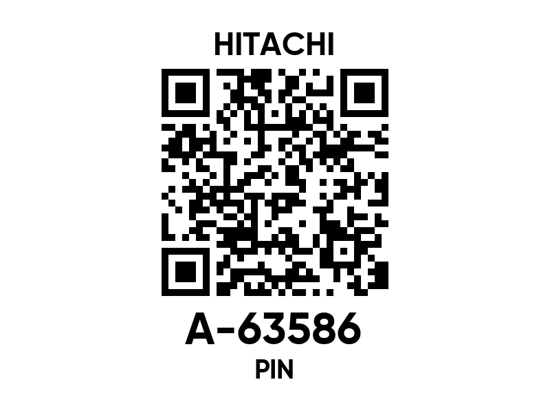 A-63586 PIN - a63586 - Hitachi spare part | 777parts.com