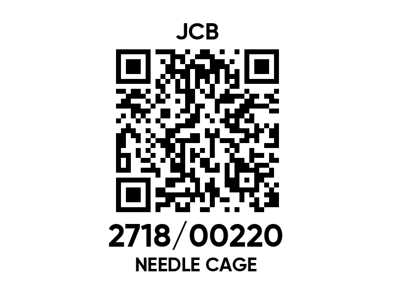 2718/00220 NEEDLE CAGE - 271800220 - JCB spare part | 777parts.com