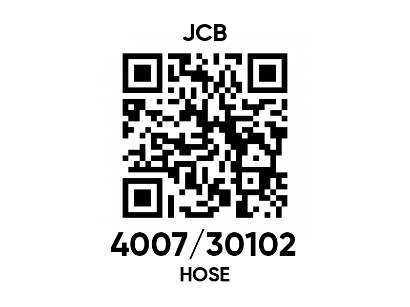 4007/30102 HOSE - 400730102 - JCB spare part | 777parts.com