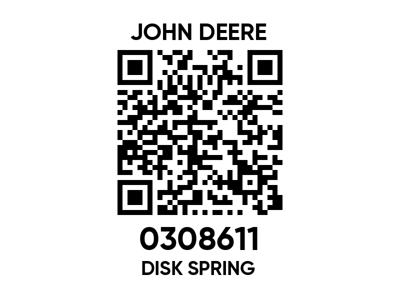 0308611 Disk Spring - John Deere spare part | 777parts.com