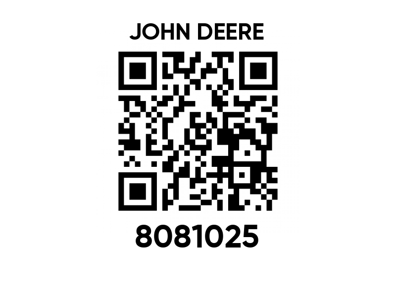 8081025 - John Deere spare part | 777parts.com