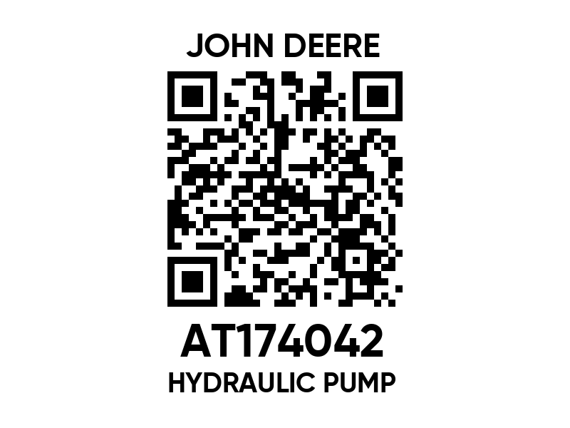 AT174042 Hydraulic Pump - John Deere spare part | 777parts.com