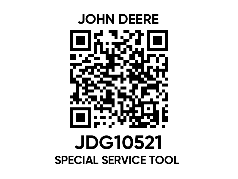 JDG10521 Special Service Tool - John Deere spare part | 777parts.com