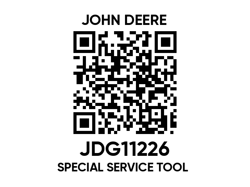 JDG11226 Special Service Tool - John Deere spare part | 777parts.com