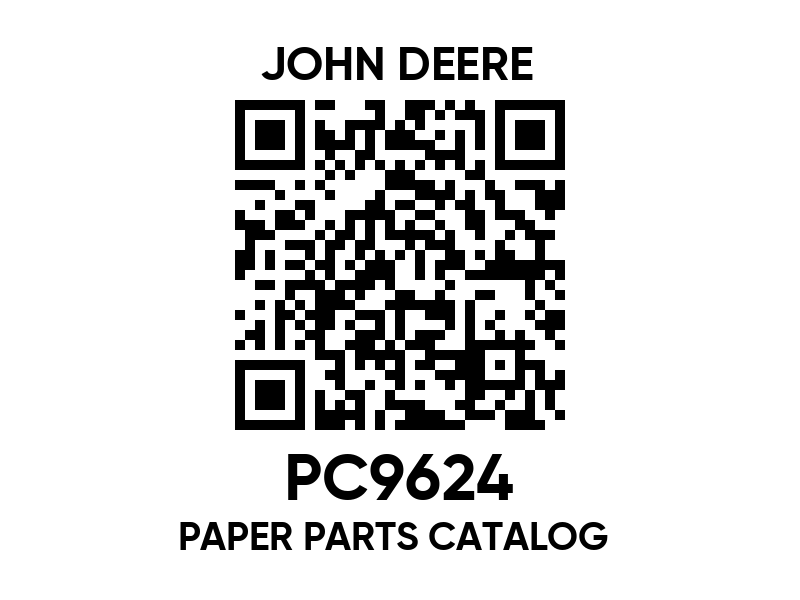 PC9624 Paper Parts Catalog - John Deere spare part | 777parts.com