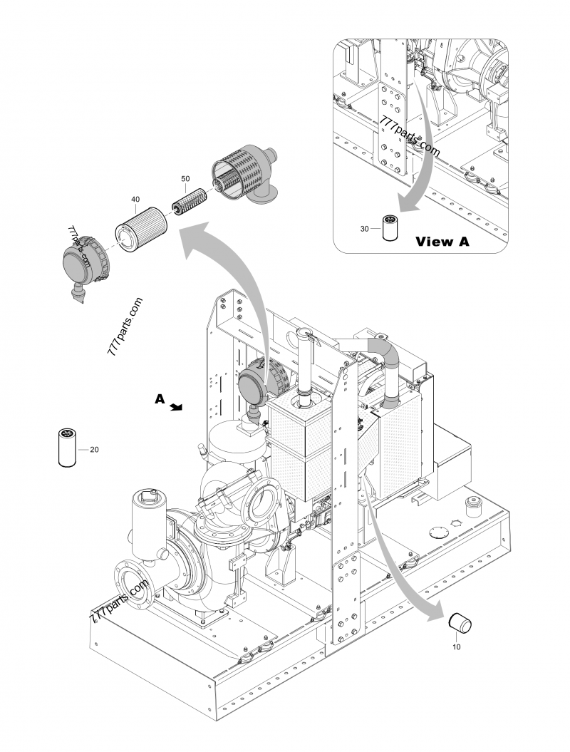 1636310619 Fuel Filter (X24) Multi-Pack - Atlas Copco spare part ...