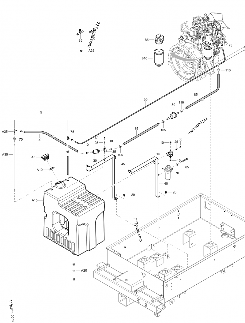 1092638800 Stop valve (engine) - Atlas Copco spare part | 777parts.com
