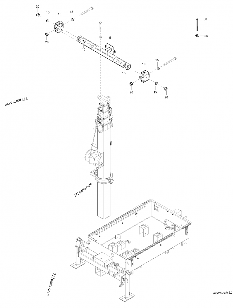 1094053200 Bracket lamp - Atlas Copco spare part | 777parts.com