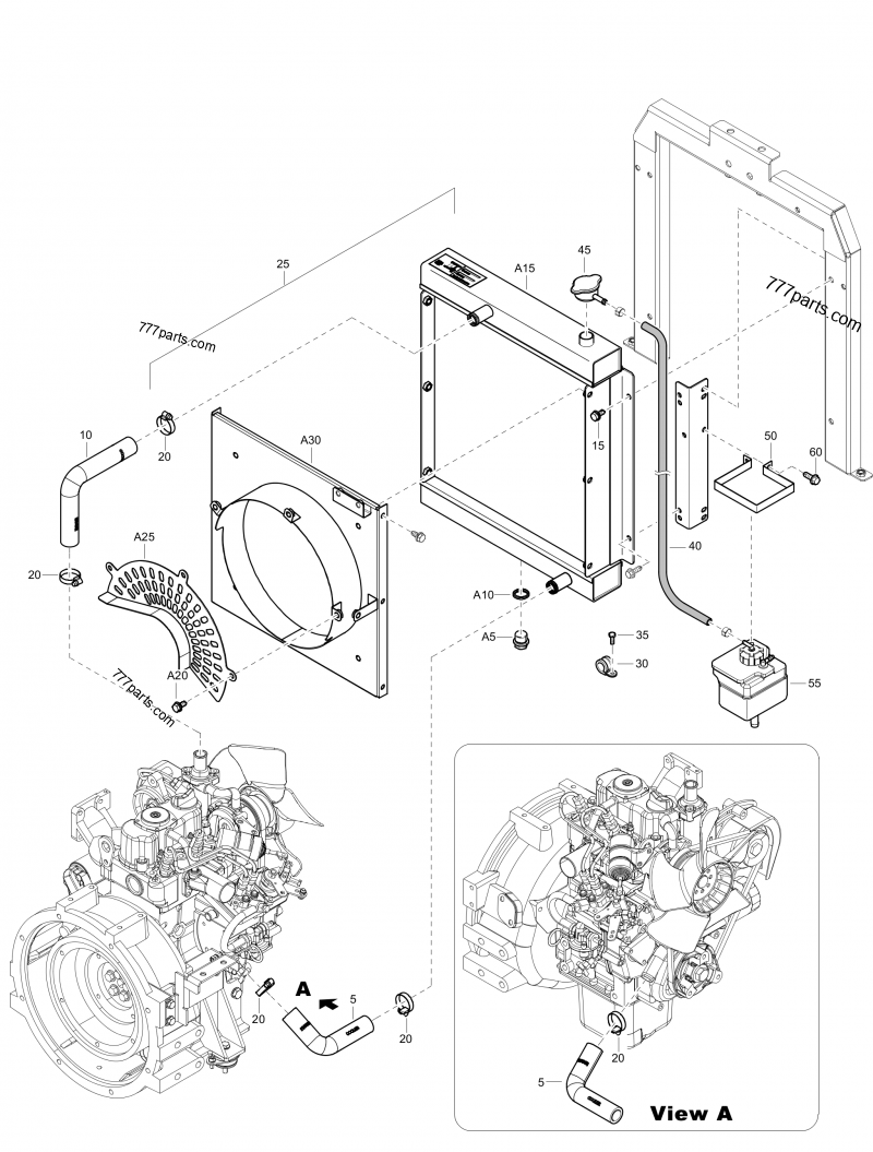 1092851528 Fan cowl - Atlas Copco spare part | 777parts.com