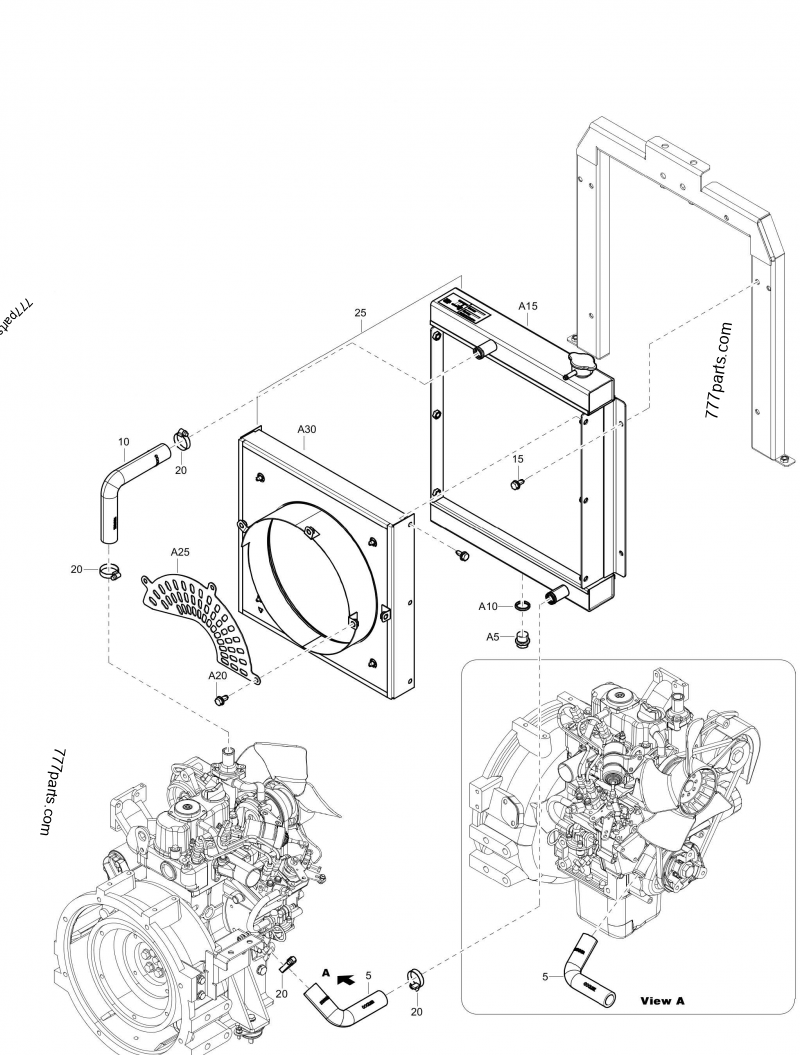 1092851528 Fan cowl - Atlas Copco spare part | 777parts.com