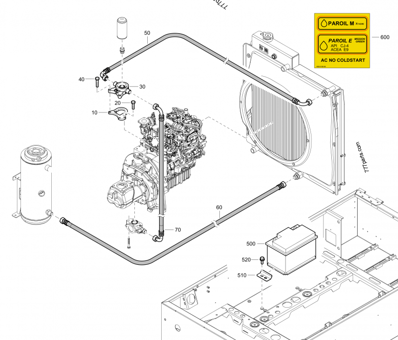 0975830014 Storage battery - Atlas Copco spare part | 777parts.com