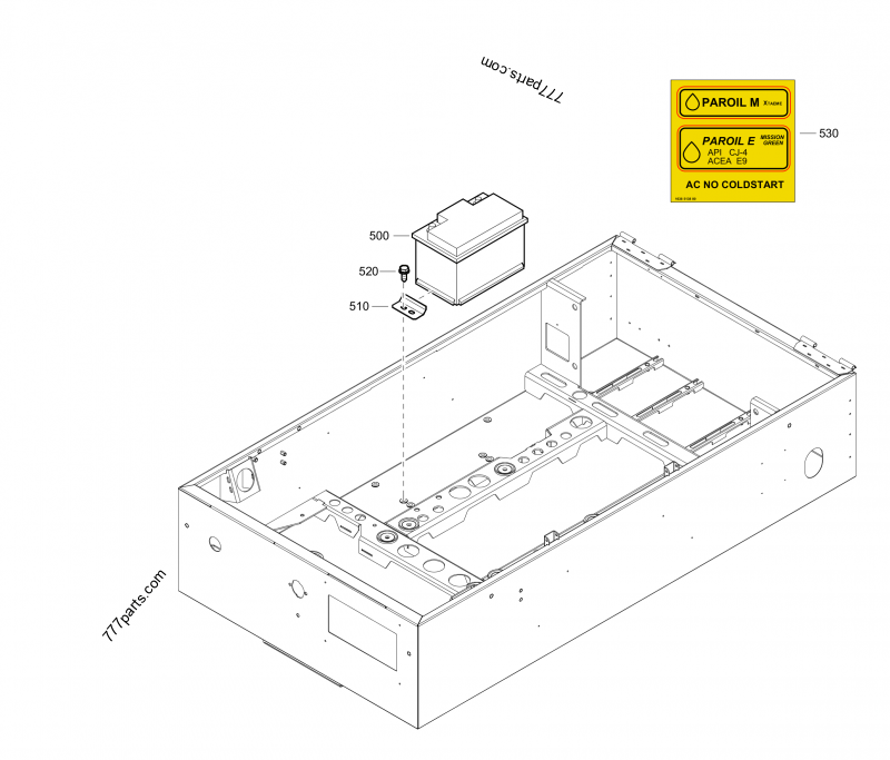 0975830014 Storage battery - Atlas Copco spare part | 777parts.com