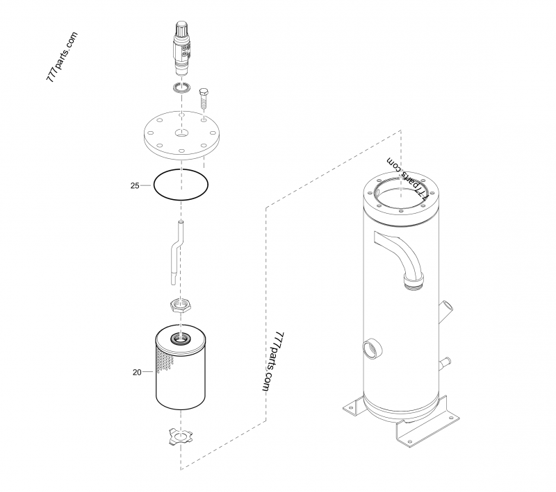 2911006800 Service kit - Oil separator - Atlas Copco spare part ...