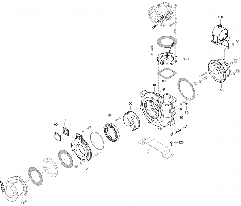 Seal oil tank - Atlas Copco spare part | 777parts.com