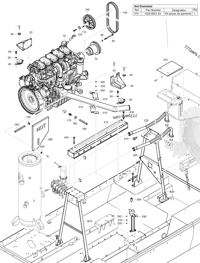 1028853604 Fuel filter element - Atlas Copco spare part | 777parts.com