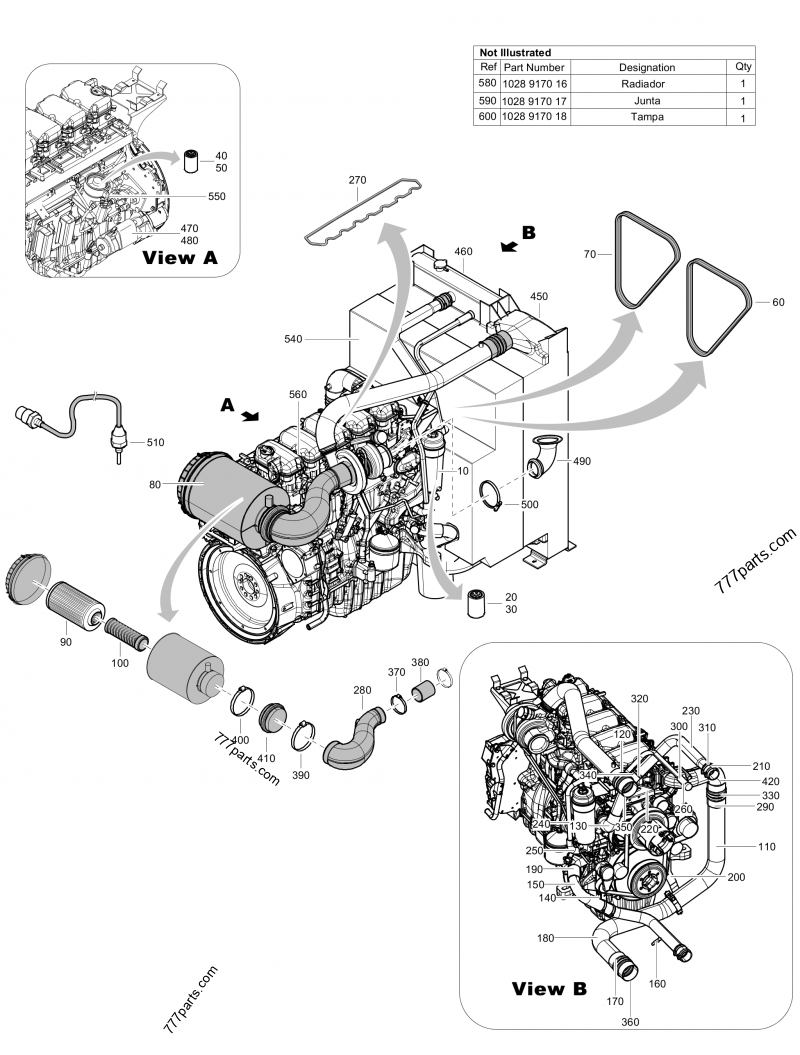 1028853604 Fuel filter element - Atlas Copco spare part | 777parts.com